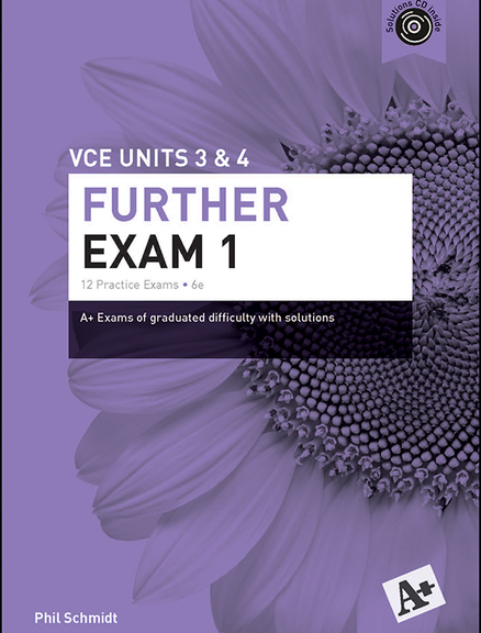 Buy Book - A+ FURTHER MATHEMATICS PRACTICE EXAM 1 UNITS 3&4 | Lilydale ... Buy Book - A+ FURTHER MATHEMATICS PRACTICE EXAM 1 UNITS 3&4 | Lilydale ...